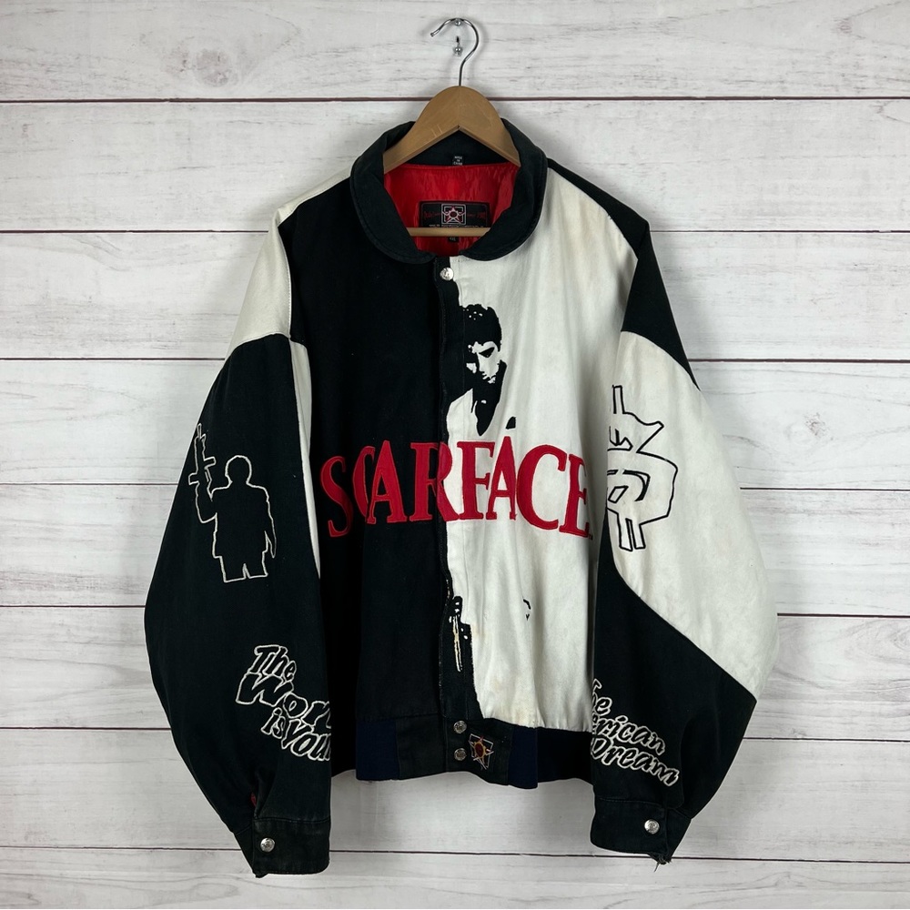 Scarface X Jeff Hamilton Racing Jacket Mens 4xl - Gem